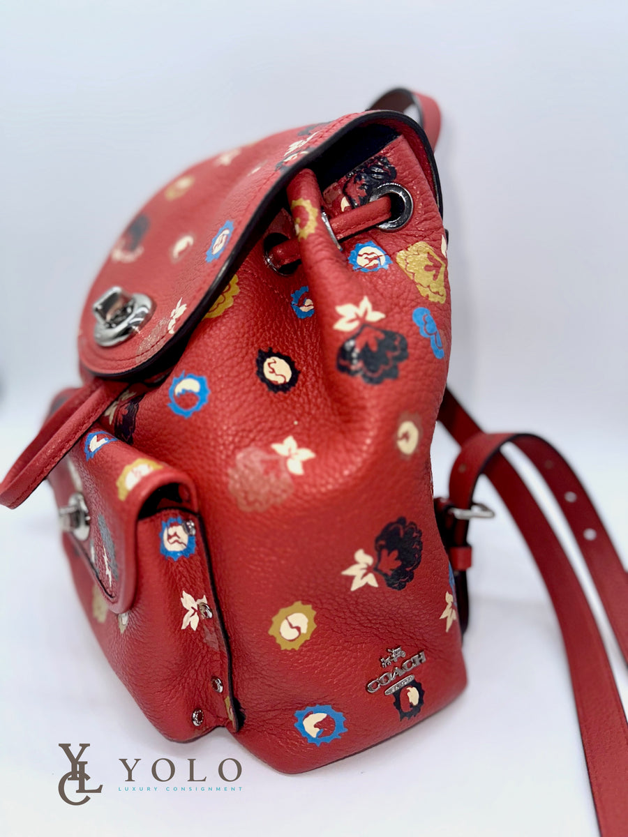 Coach | Leather Mini Rucksak Backpack | YOLO Luxury Consignment